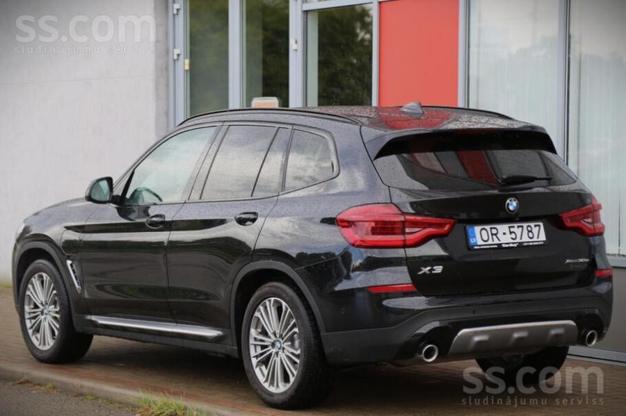 Melns BMW X3 2020 Rīga, ar dzinēja tilpumu 2.00 L un nobraukumu 156 tūkst. km par 23995 €, foto 7 vietnē AUTOMOTO.COM.LV