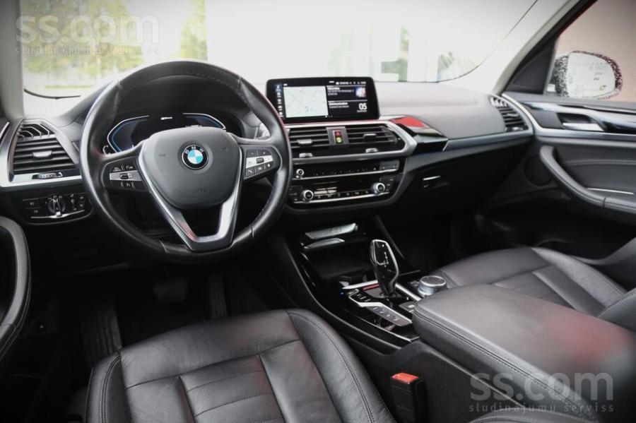 Melns BMW X3 2020 Rīga, ar dzinēja tilpumu 2.00 L un nobraukumu 156 tūkst. km par 23995 €, foto 9 vietnē AUTOMOTO.COM.LV
