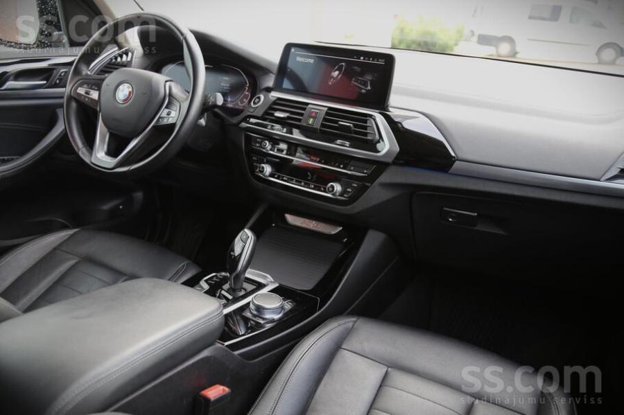 Melns BMW X3 2020 Rīga, ar dzinēja tilpumu 2.00 L un nobraukumu 156 tūkst. km par 23995 €, foto 12 vietnē AUTOMOTO.COM.LV