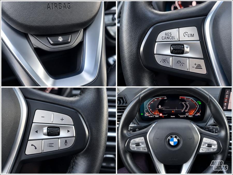Black BMW X3 2020 in Kaunas, with an engine capacity of 3.00 L and mileage of 155 thousand km for 28999 €, photo 21 on AUTOMOTO.COM.LV
