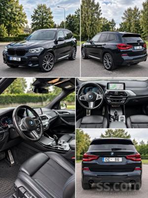 Черный БМВ Х3 2020 в Рига, объемом двигателя 3.00 л и пробегом 145 тыс. км за 25900 €, фото 7 на AUTOMOTO.COM.LV