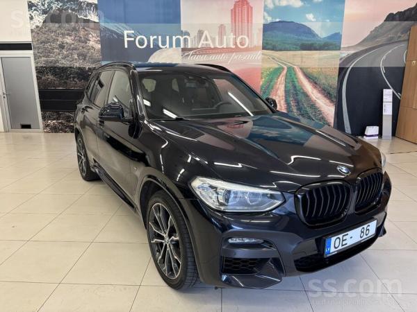 Melns BMW X3 2020 Rīga, ar dzinēja tilpumu 3.00 L un nobraukumu 145 tūkst. km par 24900 €, foto 1 vietnē AUTOMOTO.COM.LV