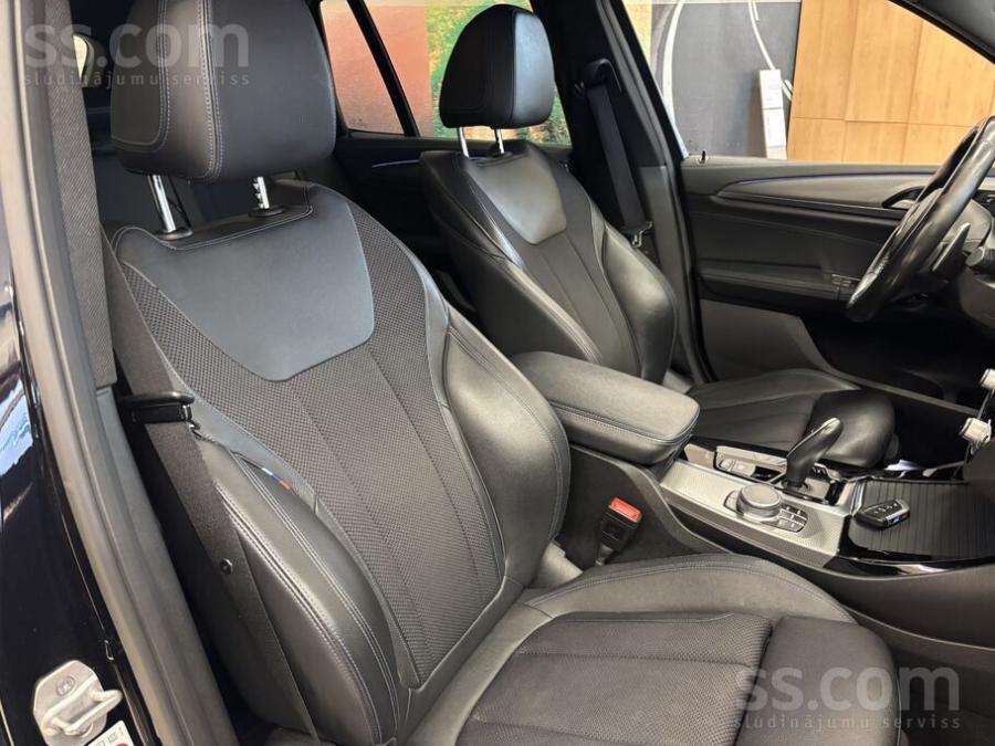 Черный БМВ Х3 2020 в Рига, объемом двигателя 3.00 л и пробегом 145 тыс. км за 24900 €, фото 15 на AUTOMOTO.COM.LV