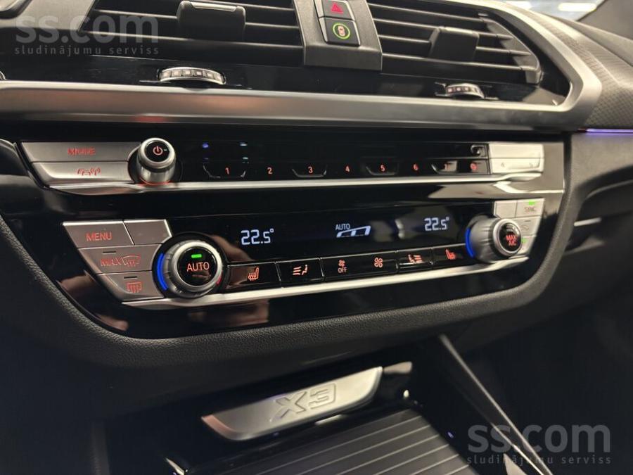 Черный БМВ Х3 2020 в Рига, объемом двигателя 3.00 л и пробегом 145 тыс. км за 24900 €, фото 21 на AUTOMOTO.COM.LV