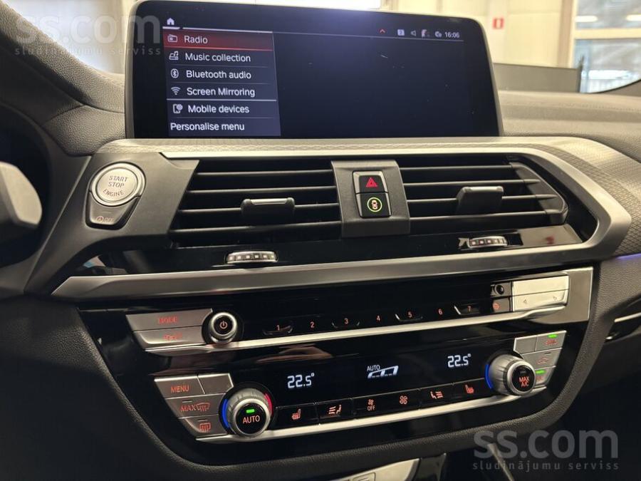 Черный БМВ Х3 2020 в Рига, объемом двигателя 3.00 л и пробегом 145 тыс. км за 24900 €, фото 22 на AUTOMOTO.COM.LV