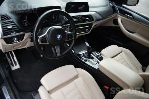 Black BMW X3 2021 in Riga, with an engine capacity of 3.00 L and mileage of 144 thousand km for 26700 €, photo 12 on AUTOMOTO.COM.LV