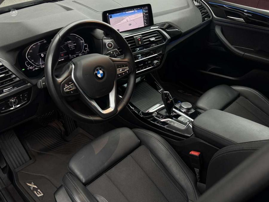 Melns BMW X3 2021 Viļņa, ar dzinēja tilpumu 2.00 L un nobraukumu 152 tūkst. km par 28190 €, foto 8 vietnē AUTOMOTO.COM.LV