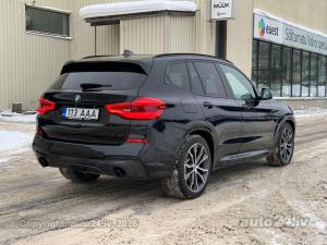 Black BMW X3 2021 in Tallinn, with an engine capacity of 3.00 L and mileage of 134 thousand km for 39900 €, photo 3 on AUTOMOTO.COM.LV