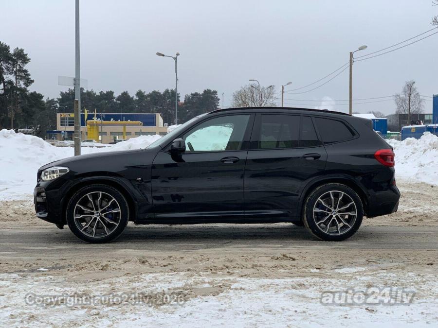 Black BMW X3 2021 in Tallinn, with an engine capacity of 3.00 L and mileage of 134 thousand km for 39900 €, photo 5 on AUTOMOTO.COM.LV