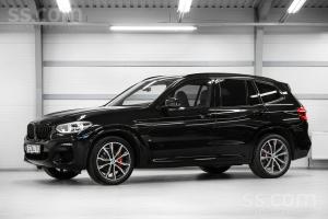 Melns BMW X3 2021 Tukums, ar dzinēja tilpumu 2.00 L un nobraukumu 0 tūkst. km par 34777 €, foto 3 vietnē AUTOMOTO.COM.LV