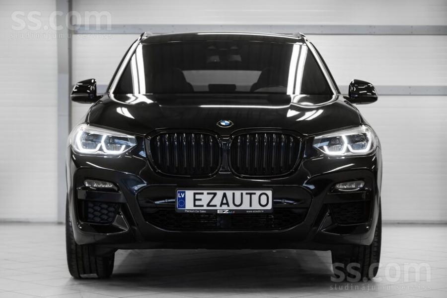 Melns BMW X3 2021 Tukums, ar dzinēja tilpumu 2.00 L un nobraukumu 0 tūkst. km par 34777 €, foto 7 vietnē AUTOMOTO.COM.LV