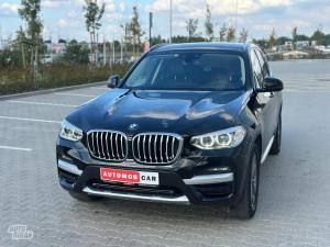 Black BMW X3 2021 in Vilnius, with an engine capacity of 2.00 L and mileage of 157 thousand km for 26440 €, photo  on AUTOMOTO.COM.LV