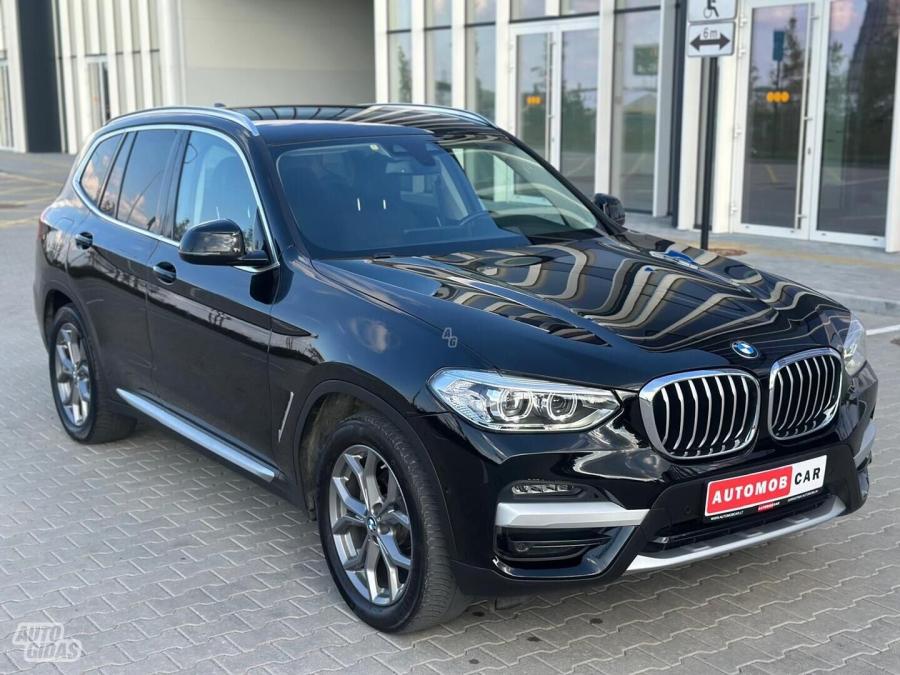 Melns BMW X3 2021 Viļņa, ar dzinēja tilpumu 2.00 L un nobraukumu 157 tūkst. km par 26440 €, foto 11 vietnē AUTOMOTO.COM.LV