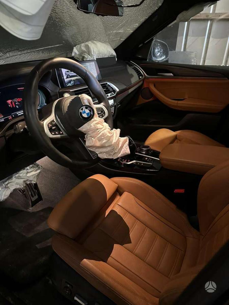 Melns BMW X3 2021 Klaipėda, ar dzinēja tilpumu 2.99 L un nobraukumu 64 tūkst. km par 13900 €, foto 9 vietnē AUTOMOTO.COM.LV