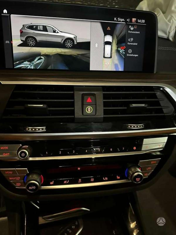 Черный БМВ Х3 2021 в Клайпеда, объемом двигателя 2.99 л и пробегом 64 тыс. км за 13900 €, фото 11 на AUTOMOTO.COM.LV