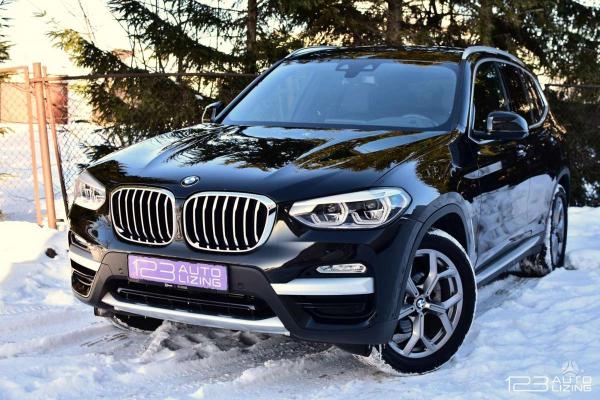Black BMW X3 2021 in Kretinga, with an engine capacity of 2.00 L and mileage of 58 thousand km for 25999 €, photo 1 on AUTOMOTO.COM.LV