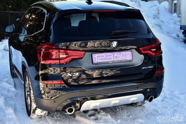 Black BMW X3 2021 in Kretinga, with an engine capacity of 2.00 L and mileage of 58 thousand km for 25999 €, photo 8 on AUTOMOTO.COM.LV