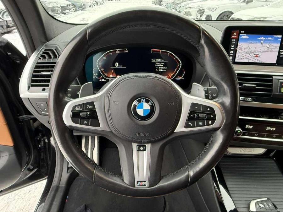 Melns BMW X3 2021 Viļņa, ar dzinēja tilpumu 2.00 L un nobraukumu 132 tūkst. km par 29200 €, foto 9 vietnē AUTOMOTO.COM.LV