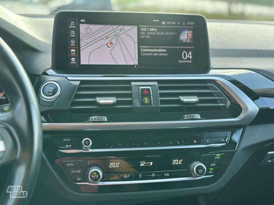 Черный БМВ Х3 2021 в Вильнюс, объемом двигателя 2.00 л и пробегом 157 тыс. км за 23950 €, фото 33 на AUTOMOTO.COM.LV