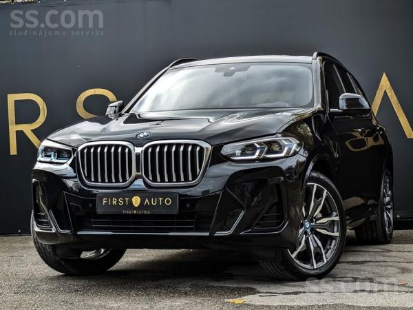 Black BMW X3 2021 in Tukums, with an engine capacity of 2.00 L and mileage of 164 thousand km for 34990 €, photo 2 on AUTOMOTO.COM.LV