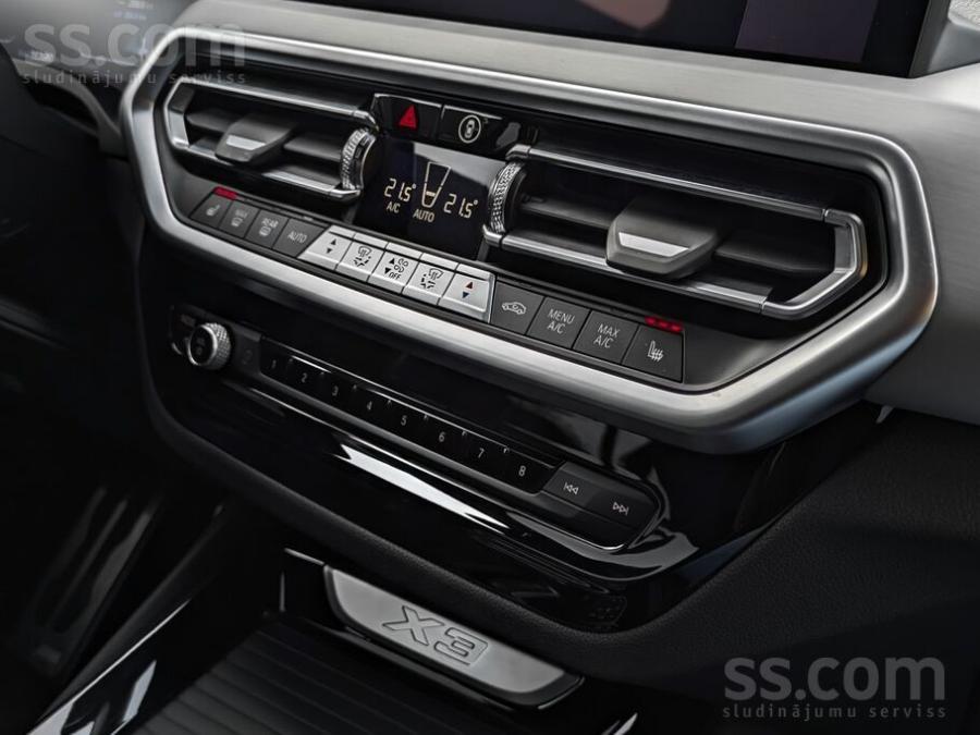 Melns BMW X3 2021 Tukums, ar dzinēja tilpumu 2.00 L un nobraukumu 164 tūkst. km par 34990 €, foto 19 vietnē AUTOMOTO.COM.LV