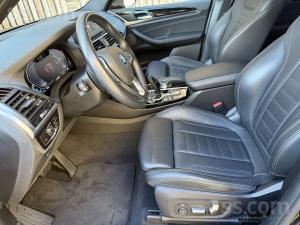 Black BMW X3 2021 in Riga, with an engine capacity of 2.00 L and mileage of 109 thousand km for 29555 €, photo 20 on AUTOMOTO.COM.LV