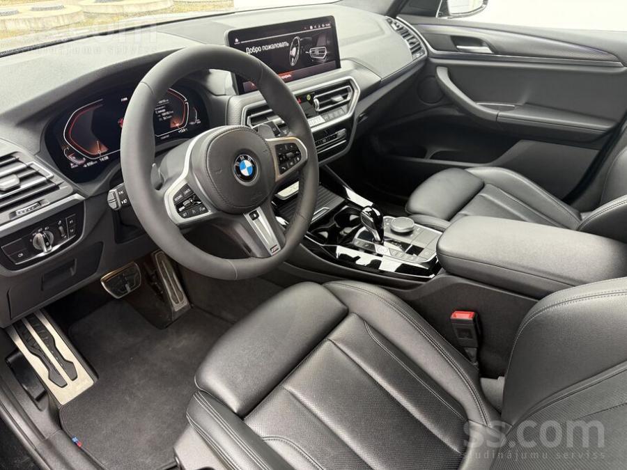 Melns BMW X3 2021 Rīga, ar dzinēja tilpumu 2.00 L un nobraukumu 109 tūkst. km par 32700 €, foto 7 vietnē AUTOMOTO.COM.LV