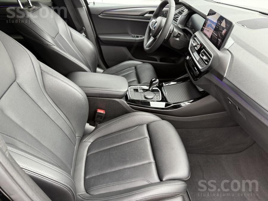 Melns BMW X3 2021 Rīga, ar dzinēja tilpumu 2.00 L un nobraukumu 109 tūkst. km par 32700 €, foto 12 vietnē AUTOMOTO.COM.LV