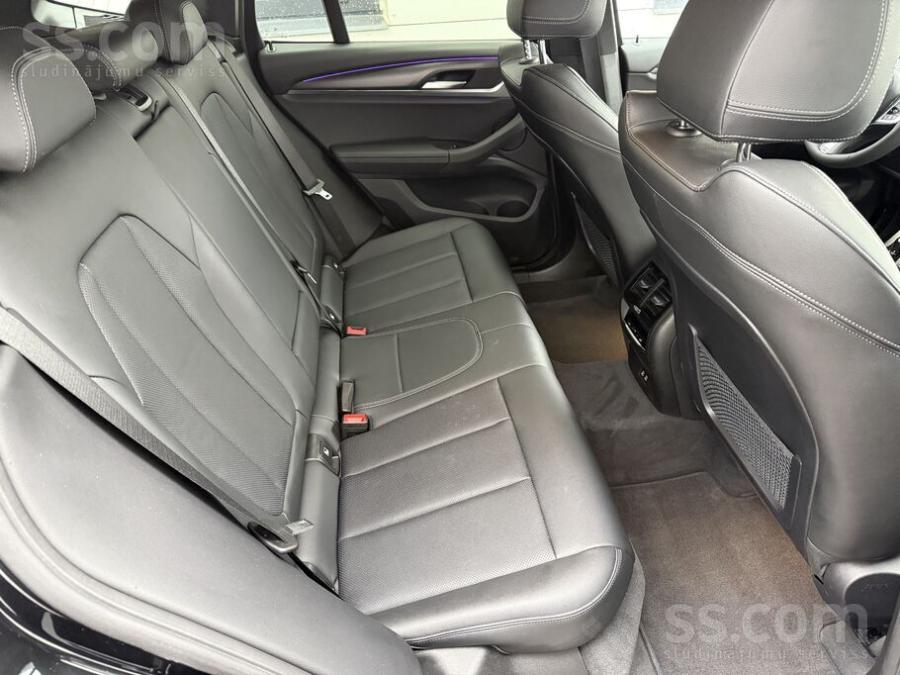 Melns BMW X3 2021 Rīga, ar dzinēja tilpumu 2.00 L un nobraukumu 109 tūkst. km par 32700 €, foto 14 vietnē AUTOMOTO.COM.LV