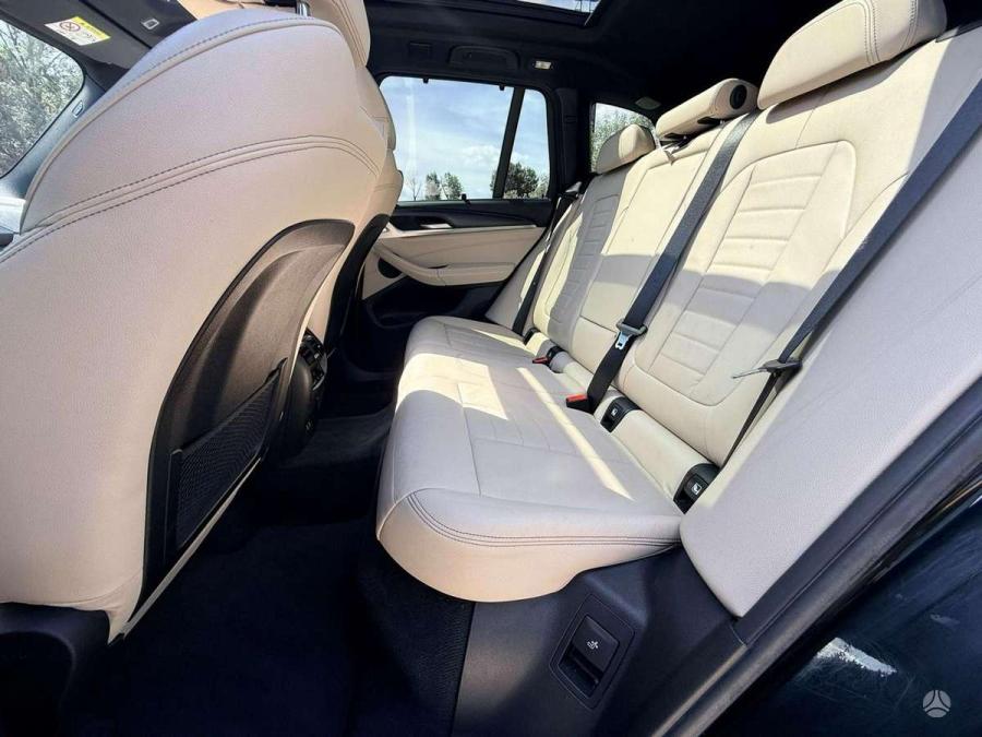 Melns BMW X3 2021 Kauņa, ar dzinēja tilpumu 0.00 L un nobraukumu 122 tūkst. km par 32900 €, foto 13 vietnē AUTOMOTO.COM.LV