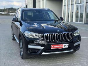 Black BMW X3 2021 in Vilnius, with an engine capacity of 2.00 L and mileage of 157 thousand km for 23950 €, photo 7 on AUTOMOTO.COM.LV