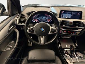 Black BMW X3 2021 in Tallinn, with an engine capacity of 2.00 L and mileage of 98 thousand km for 34900 €, photo 9 on AUTOMOTO.COM.LV