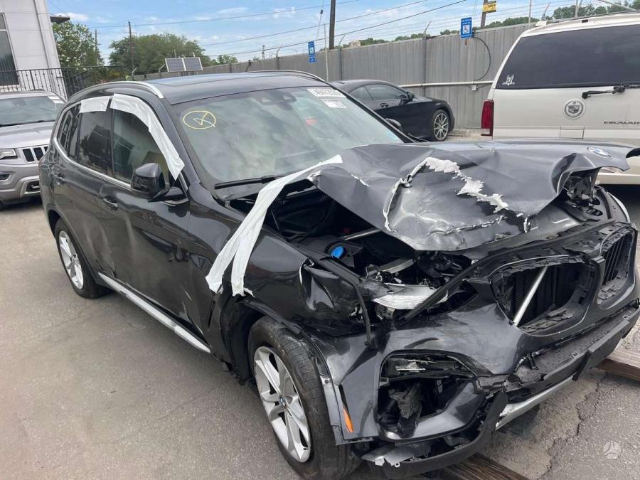 Melns BMW X3 2021 Utena, ar dzinēja tilpumu 2.00 L un nobraukumu 60 tūkst. km par 15000 €, foto 3 vietnē AUTOMOTO.COM.LV