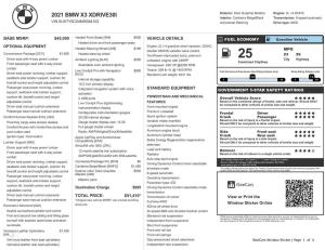 Melns BMW X3 2021 Utena, ar dzinēja tilpumu 2.00 L un nobraukumu 60 tūkst. km par 15000 €, foto 12 vietnē AUTOMOTO.COM.LV