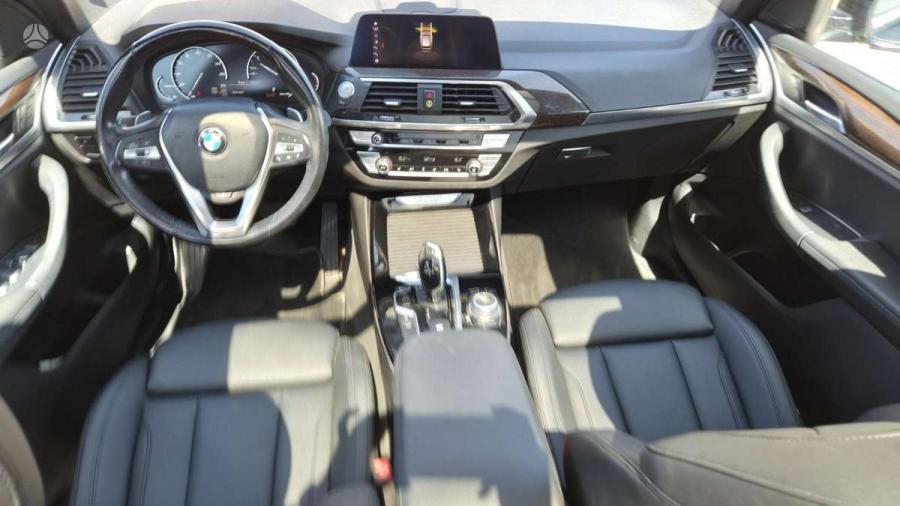 Black BMW X3 2021 in Klaipeda, with an engine capacity of 2.00 L and mileage of 207 thousand km for 19995 €, photo 12 on AUTOMOTO.COM.LV