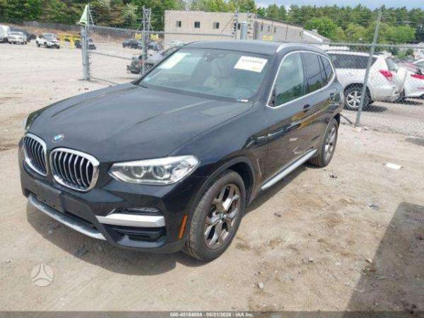 Black BMW X3 2021 in Klaipeda, with an engine capacity of 2.00 L and mileage of 92 thousand km for 13200 €, photo 2 on AUTOMOTO.COM.LV