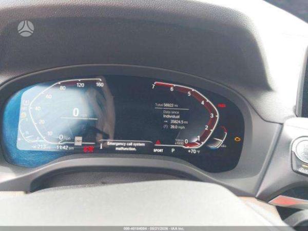 Black BMW X3 2021 in Klaipeda, with an engine capacity of 2.00 L and mileage of 92 thousand km for 13200 €, photo 7 on AUTOMOTO.COM.LV