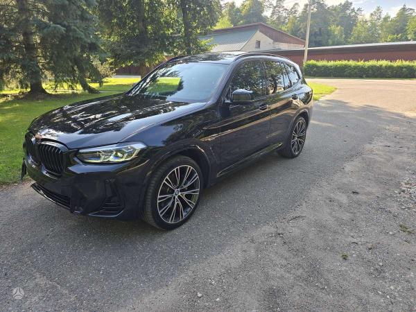 Melns BMW X3 2021 Prienai, ar dzinēja tilpumu 2.00 L un nobraukumu 64 tūkst. km par 22550 €, foto 2 vietnē AUTOMOTO.COM.LV