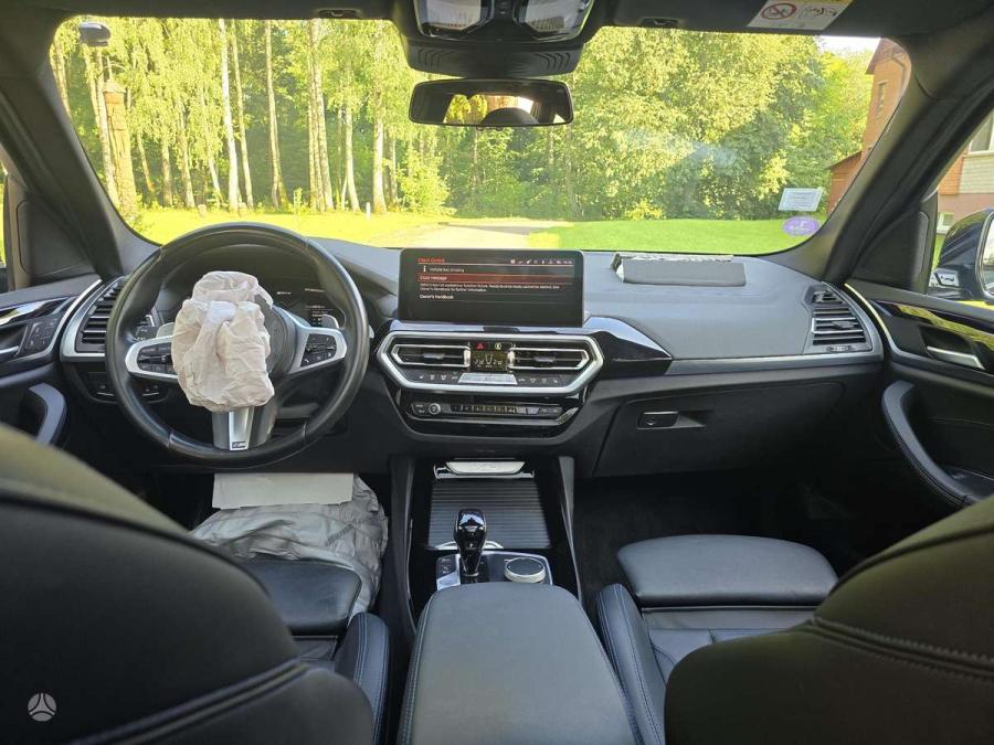 Melns BMW X3 2021 Prienai, ar dzinēja tilpumu 2.00 L un nobraukumu 64 tūkst. km par 22550 €, foto 15 vietnē AUTOMOTO.COM.LV