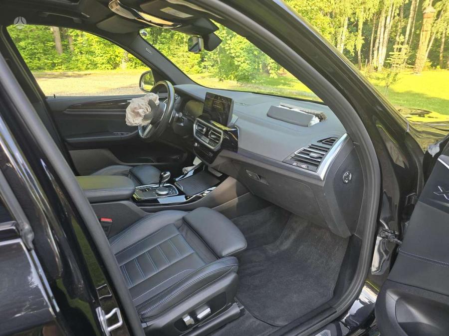 Melns BMW X3 2021 Prienai, ar dzinēja tilpumu 2.00 L un nobraukumu 64 tūkst. km par 22550 €, foto 17 vietnē AUTOMOTO.COM.LV