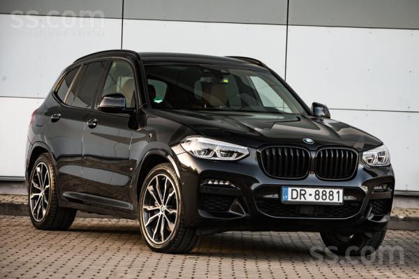Melns BMW X3 2021 Rīga, ar dzinēja tilpumu 2.00 L un nobraukumu 131 tūkst. km par 32900 €, foto 1 vietnē AUTOMOTO.COM.LV