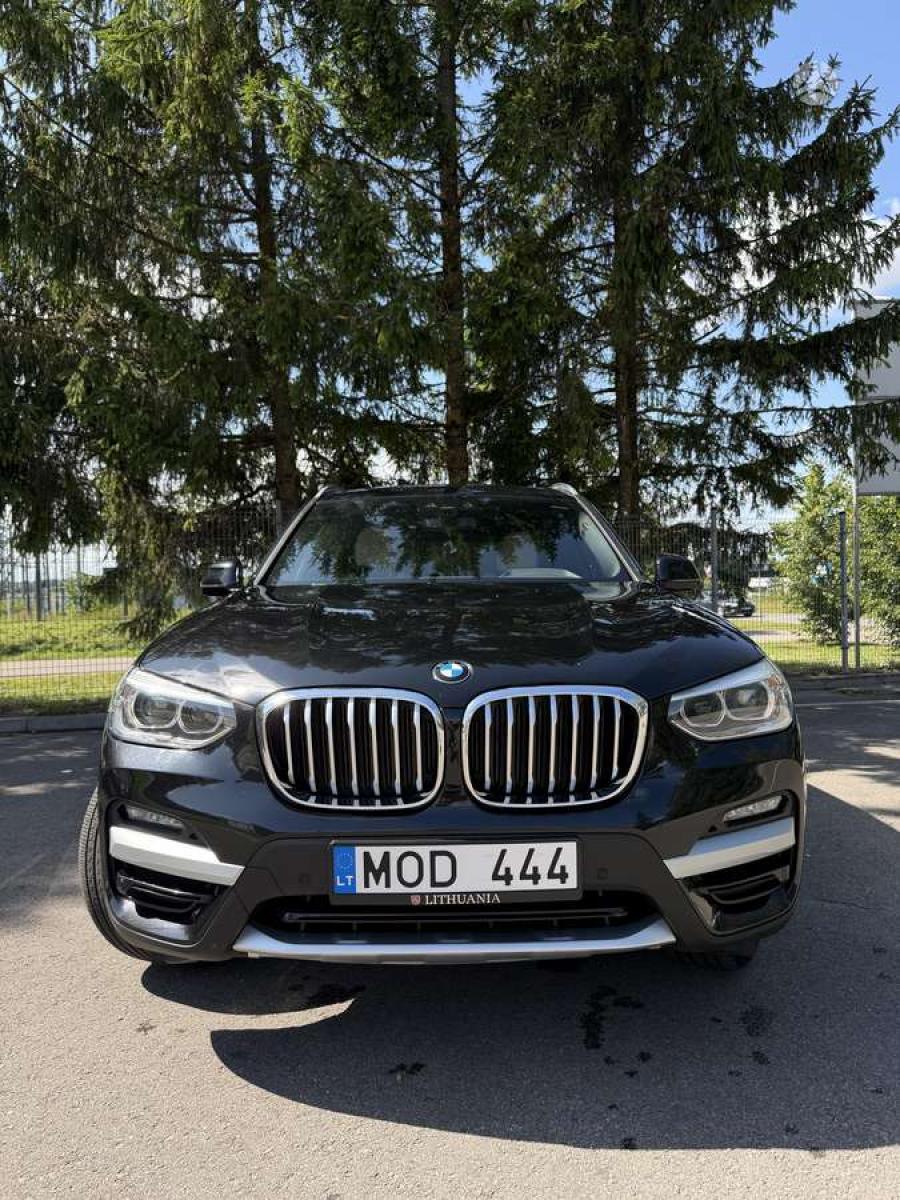 Melns BMW X3 2021 Raseiniai, ar dzinēja tilpumu 2.00 L un nobraukumu 53 tūkst. km par 27777 €, foto 7 vietnē AUTOMOTO.COM.LV