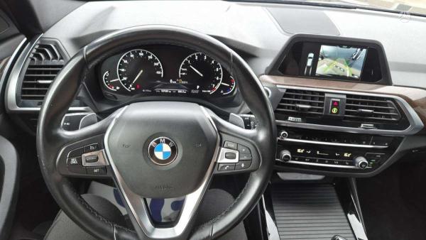 Black BMW X3 2021 in Klaipeda, with an engine capacity of 2.00 L and mileage of 207 thousand km for 19995 €, photo 10 on AUTOMOTO.COM.LV