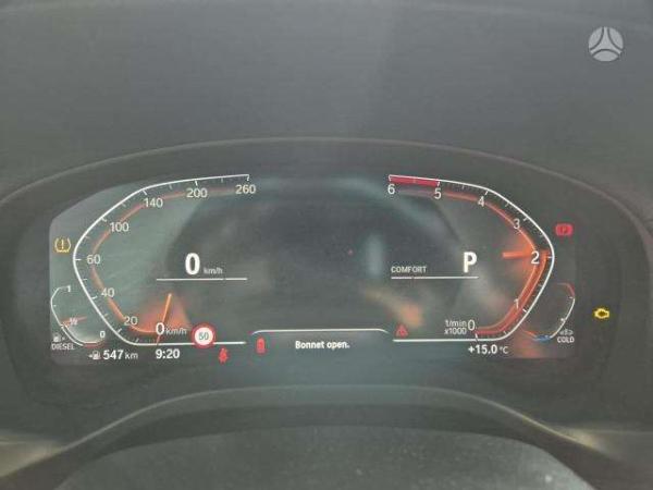 Black BMW X3 2021 in Mazeikiai, with an engine capacity of 2.00 L and mileage of 97 thousand km for 17500 €, photo 7 on AUTOMOTO.COM.LV