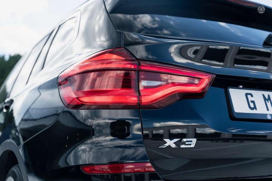Melns BMW X3 2021 Viļņa, ar dzinēja tilpumu 2.00 L un nobraukumu 110 tūkst. km par 24990 €, foto 10 vietnē AUTOMOTO.COM.LV