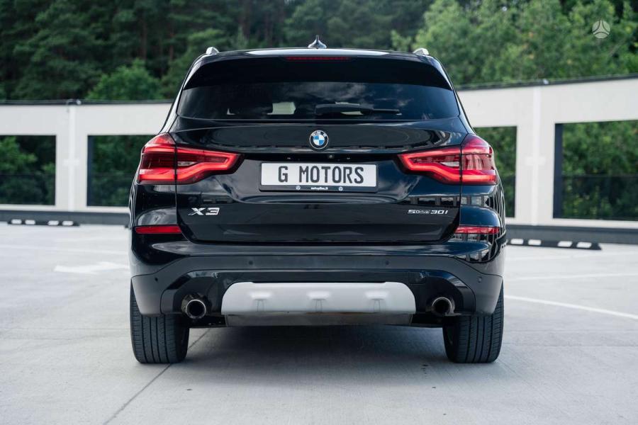 Melns BMW X3 2021 Viļņa, ar dzinēja tilpumu 2.00 L un nobraukumu 110 tūkst. km par 24990 €, foto 12 vietnē AUTOMOTO.COM.LV