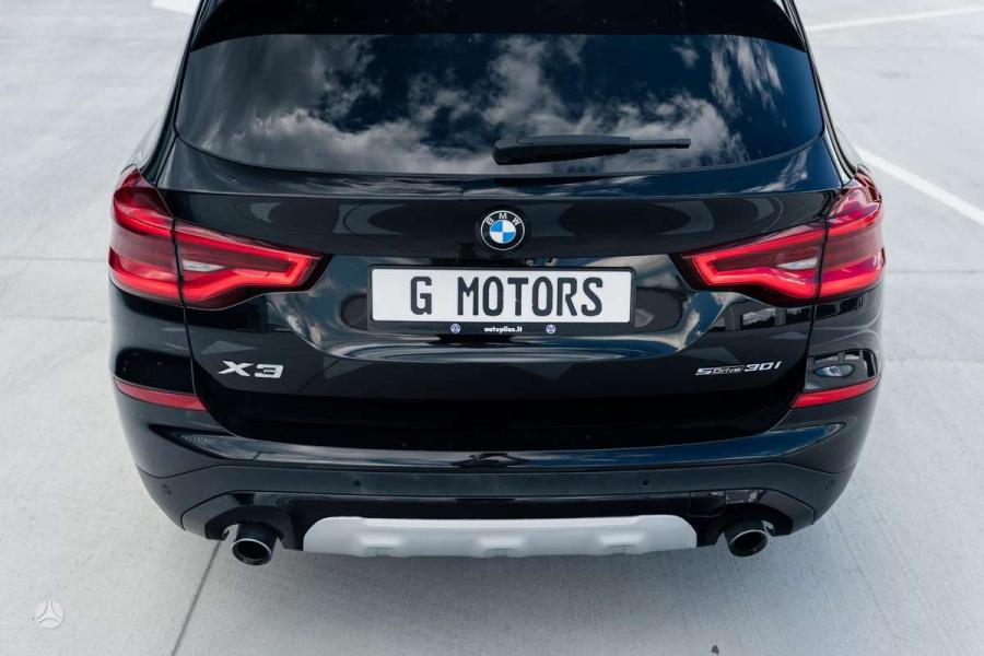 Melns BMW X3 2021 Viļņa, ar dzinēja tilpumu 2.00 L un nobraukumu 110 tūkst. km par 24990 €, foto 13 vietnē AUTOMOTO.COM.LV