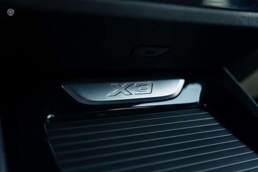 Melns BMW X3 2021 Viļņa, ar dzinēja tilpumu 2.00 L un nobraukumu 110 tūkst. km par 24990 €, foto 40 vietnē AUTOMOTO.COM.LV