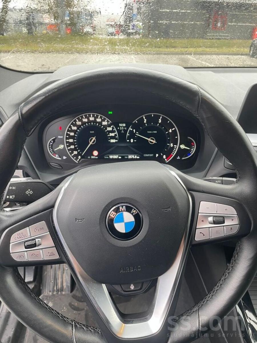Melns BMW X3 2021 Rīga, ar dzinēja tilpumu 2.00 L un nobraukumu 191 tūkst. km par 30000 €, foto 9 vietnē AUTOMOTO.COM.LV