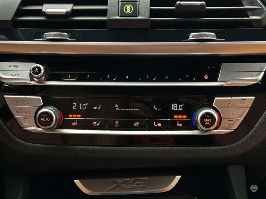 Melns BMW X3 2021 Kauņa, ar dzinēja tilpumu 2.00 L un nobraukumu 187 tūkst. km par 26850 €, foto 19 vietnē AUTOMOTO.COM.LV